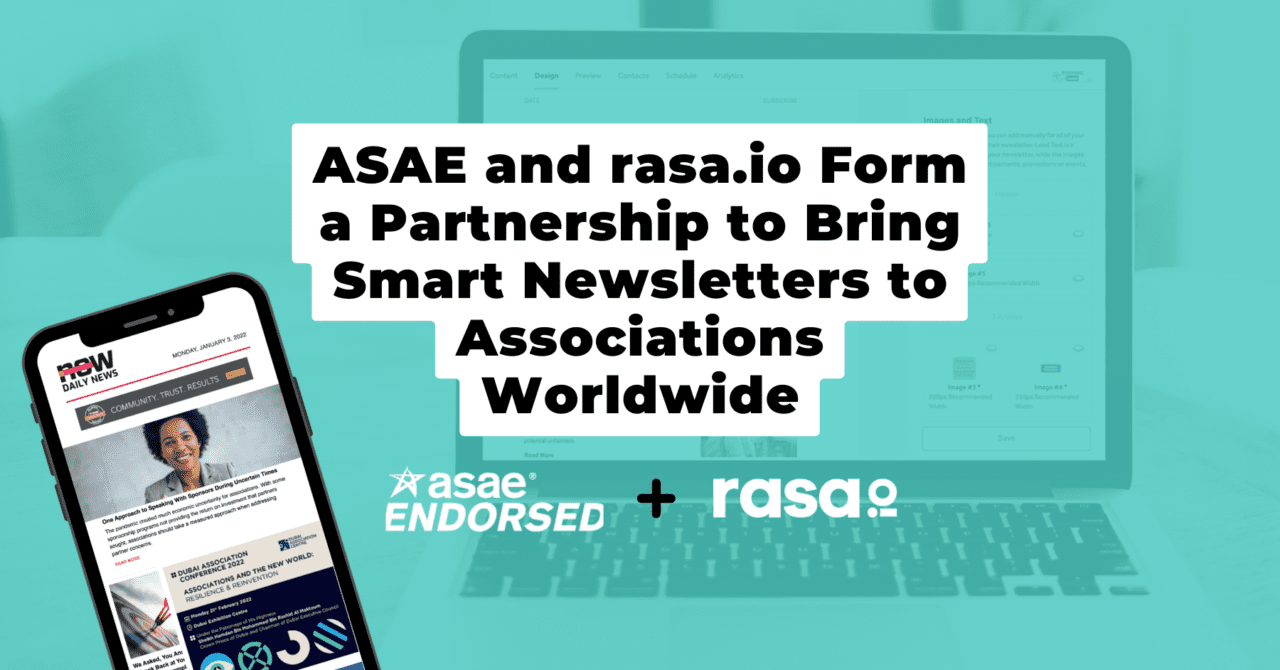 ASAE & rasa.io Bring Smart Newsletters to Associations | rasa.io