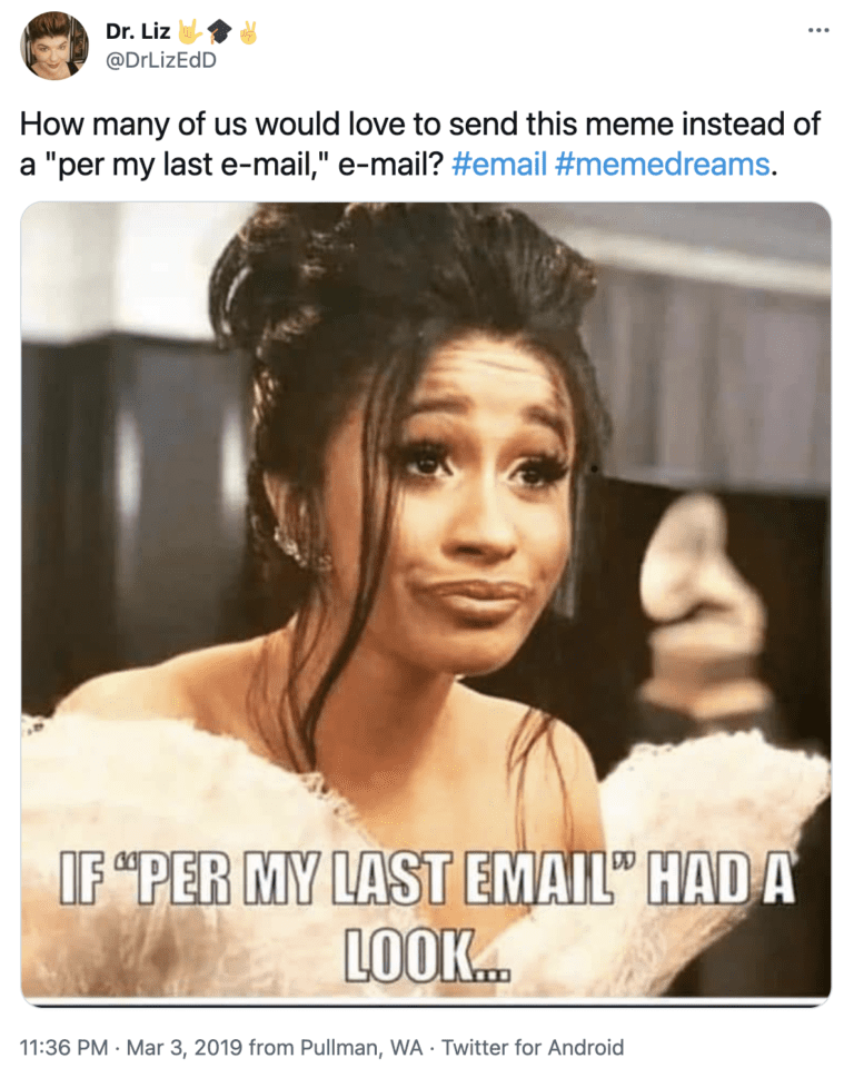 Per My Last Email Meme & More Troublesome Phrases | rasa.io